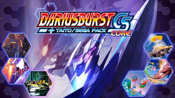 变形战机丨DARIUSBURST CS CORE + TAITO/SEGA Pack_switch520游戏网
